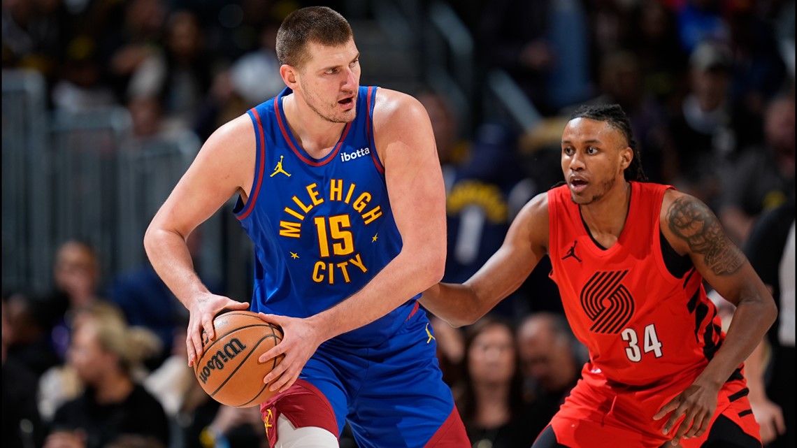 Portland Trail Blazers fall to Denver Nuggets | kgw.com