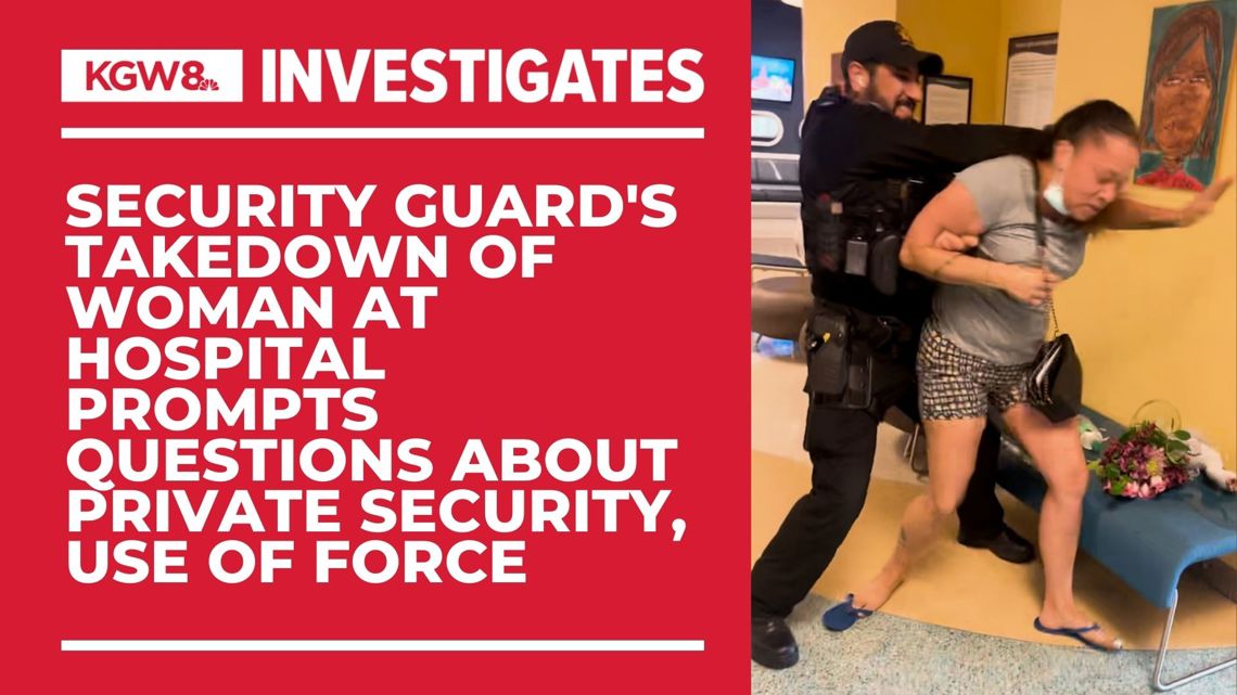 Many raise questions after hospital security guard use of excessive force | kgw.com