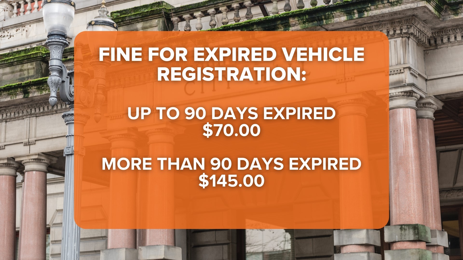 PBOT to crack down on expired registration tags | kgw.com