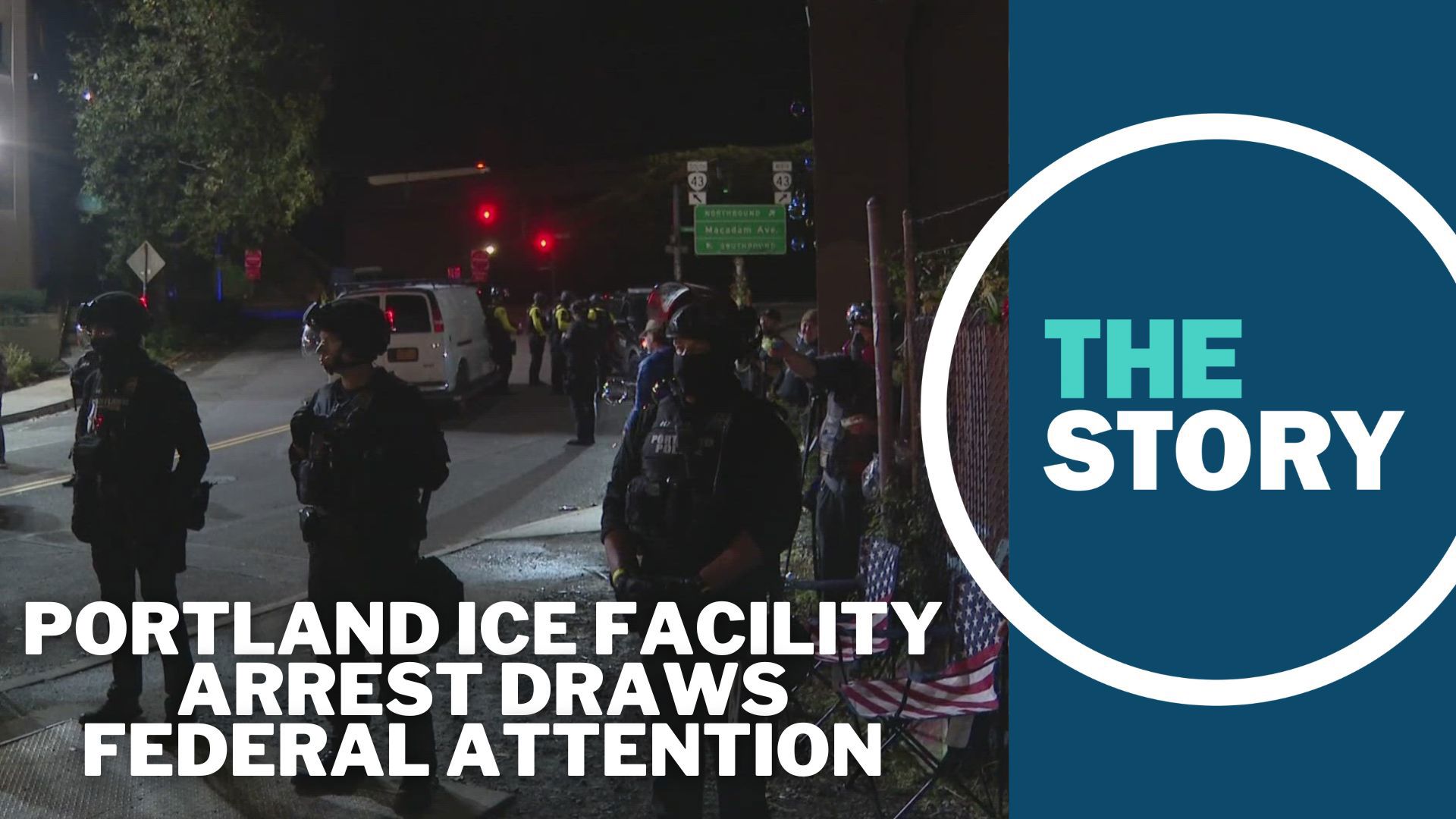 Conservative influencer Nick Sortor arrested outside Portland ICE ...