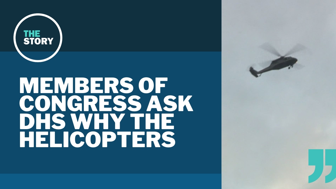Lawmakers from Oregon question DHS secretary about helicopters circling ...