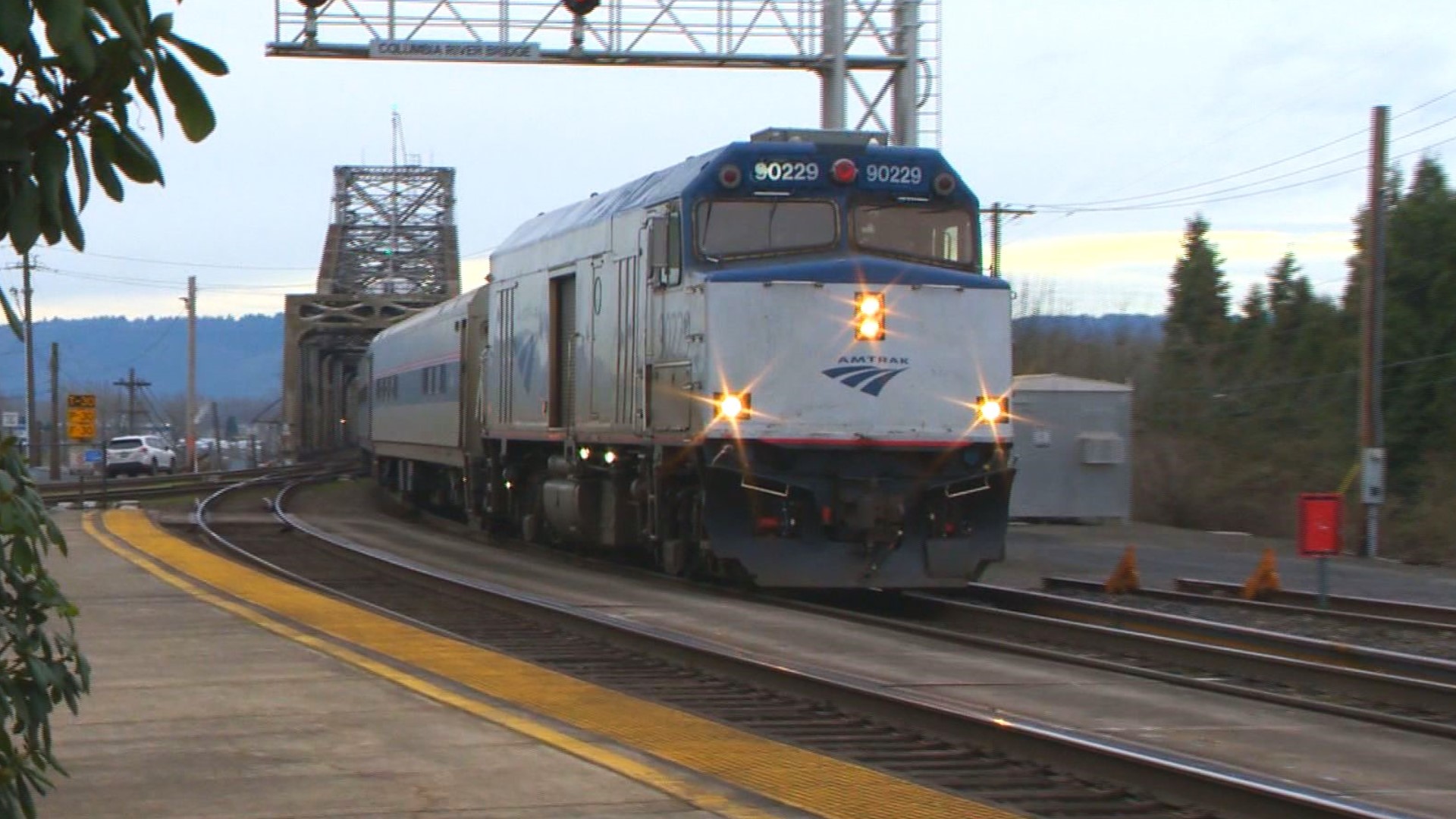 Amtrak service resumes between Portland and Seattle | kgw.com