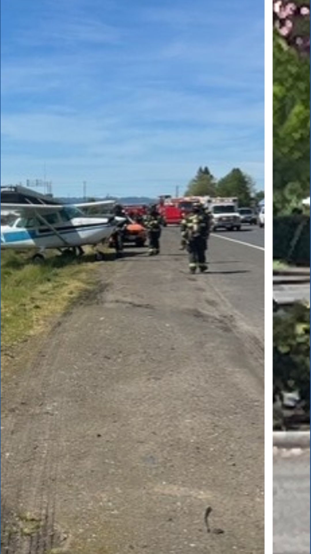 Small plane makes emergency landing on State Route 14 in Vancouver ...