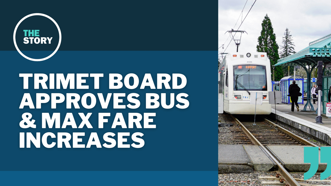 Despite outcry, TriMet pushes through bus and MAX fare increases | kgw.com