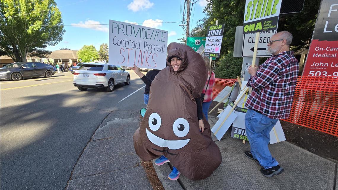 Oregon Nurses Association hit picket lines | kgw.com