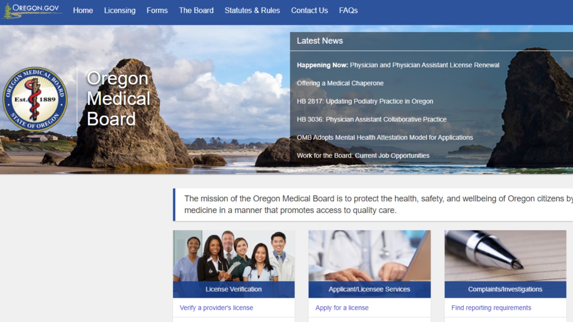 Oregon Medical Board: Who is on the board and what they do | kgw.com