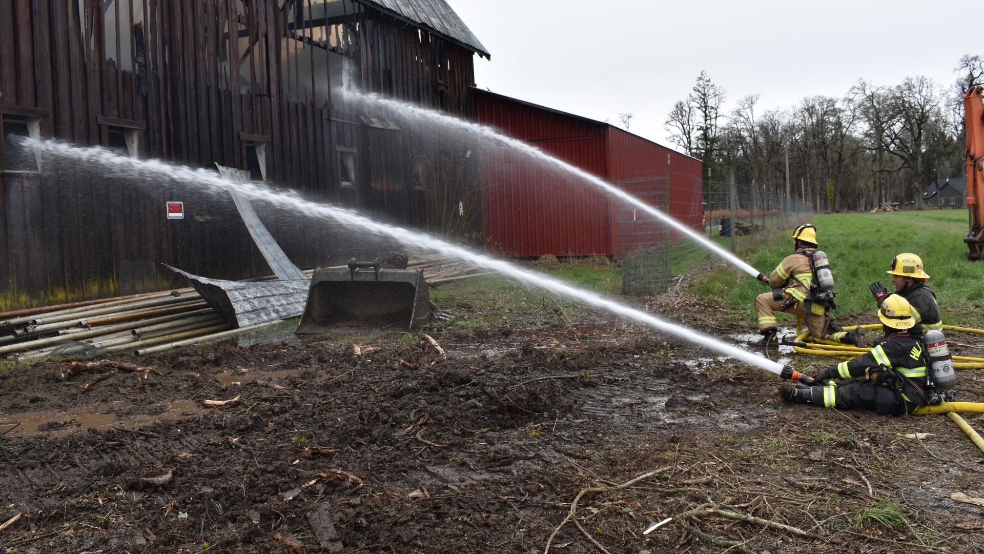 100-year-old barn near Cornelius damaged in fire | kgw.com