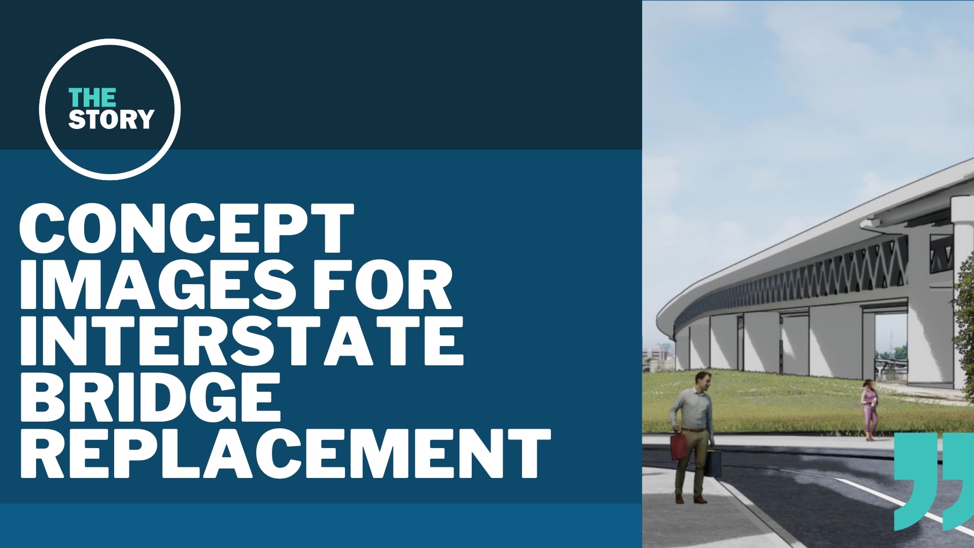 Interstate Bridge Replacement team releases new concept images | kgw.com