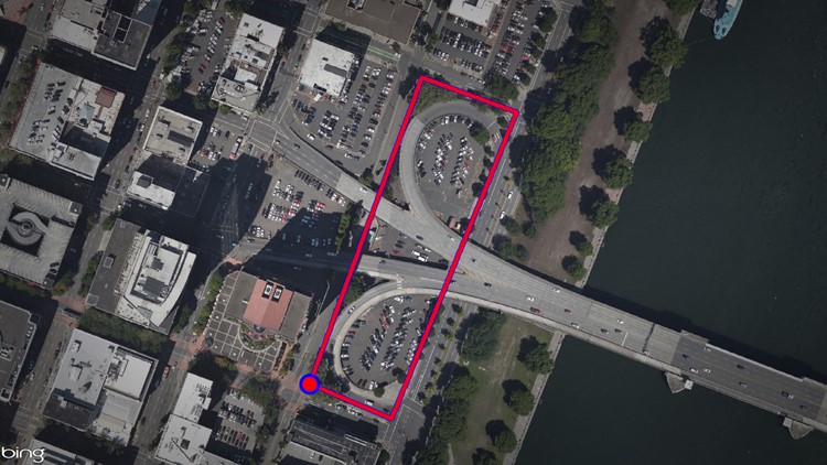 City to buy Morrison Bridgehead blocks for parking, events uses | kgw.com