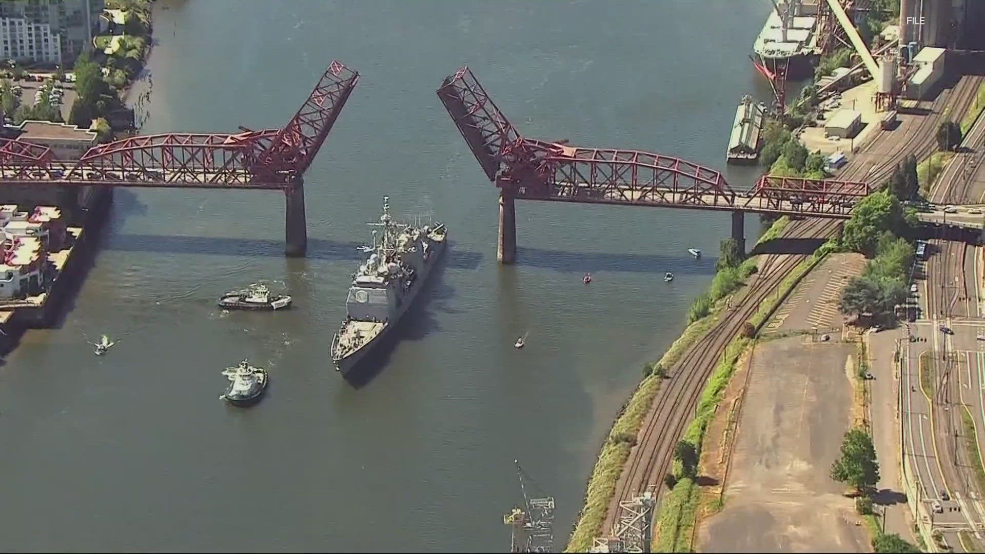 These ships are visiting Portland for the Rose Festival's Fleet Week ...
