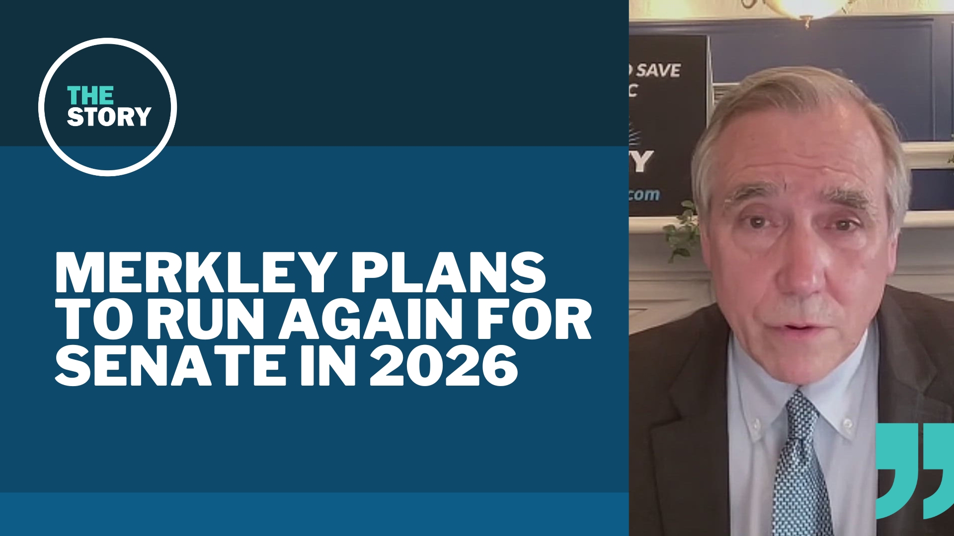 Oregon's US Sen. Jeff Merkley says he'll run for a fourth term in ...