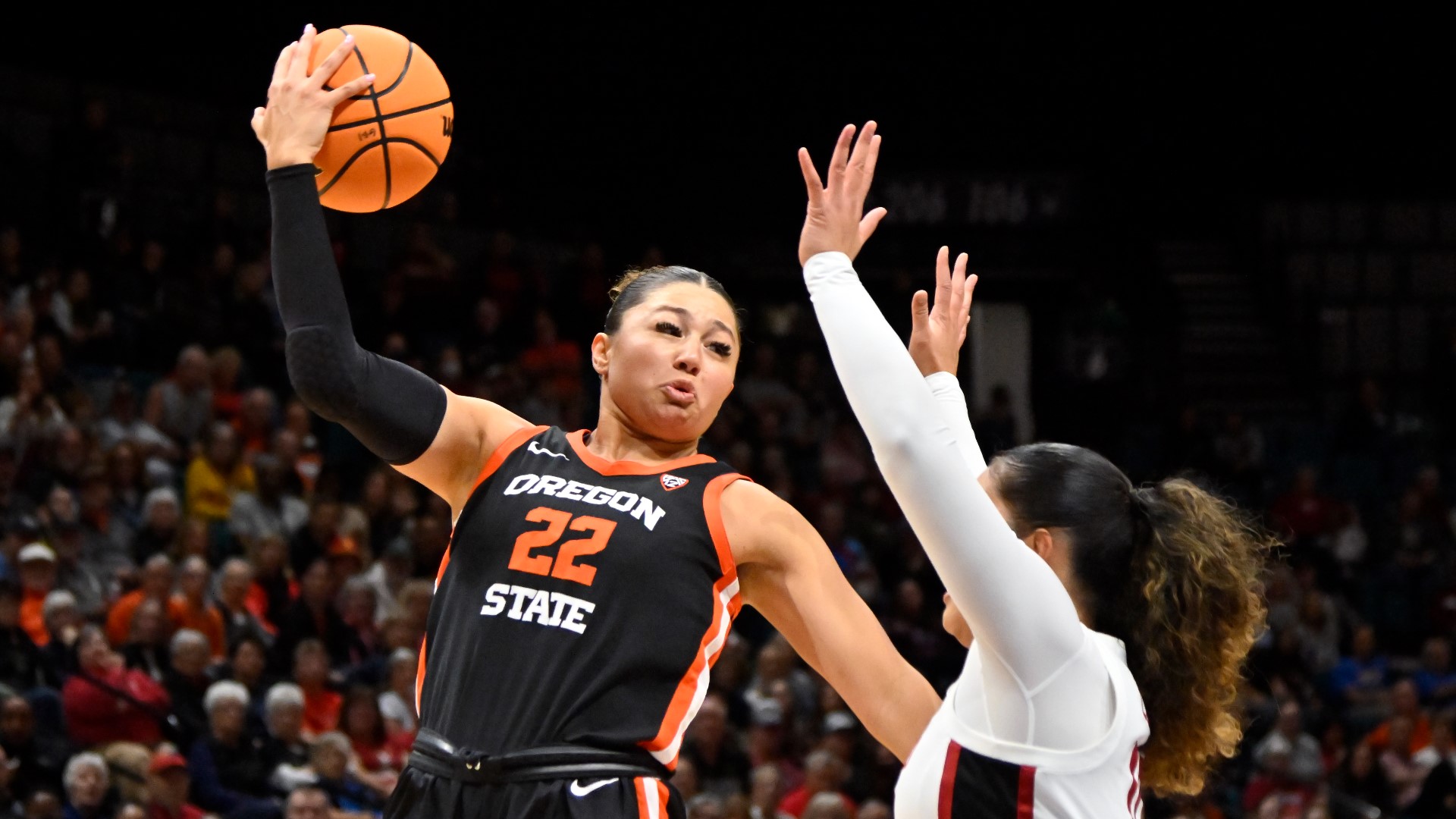 OSU's Jordan Pope, Talia von Oelhoffen enter transfer portal | kgw.com