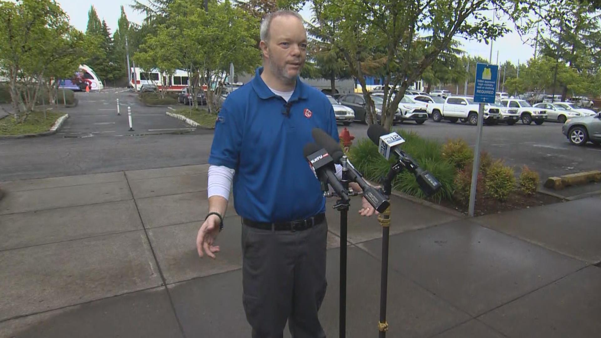 Man pushed in front of MAX train in Portland speaks out | kgw.com
