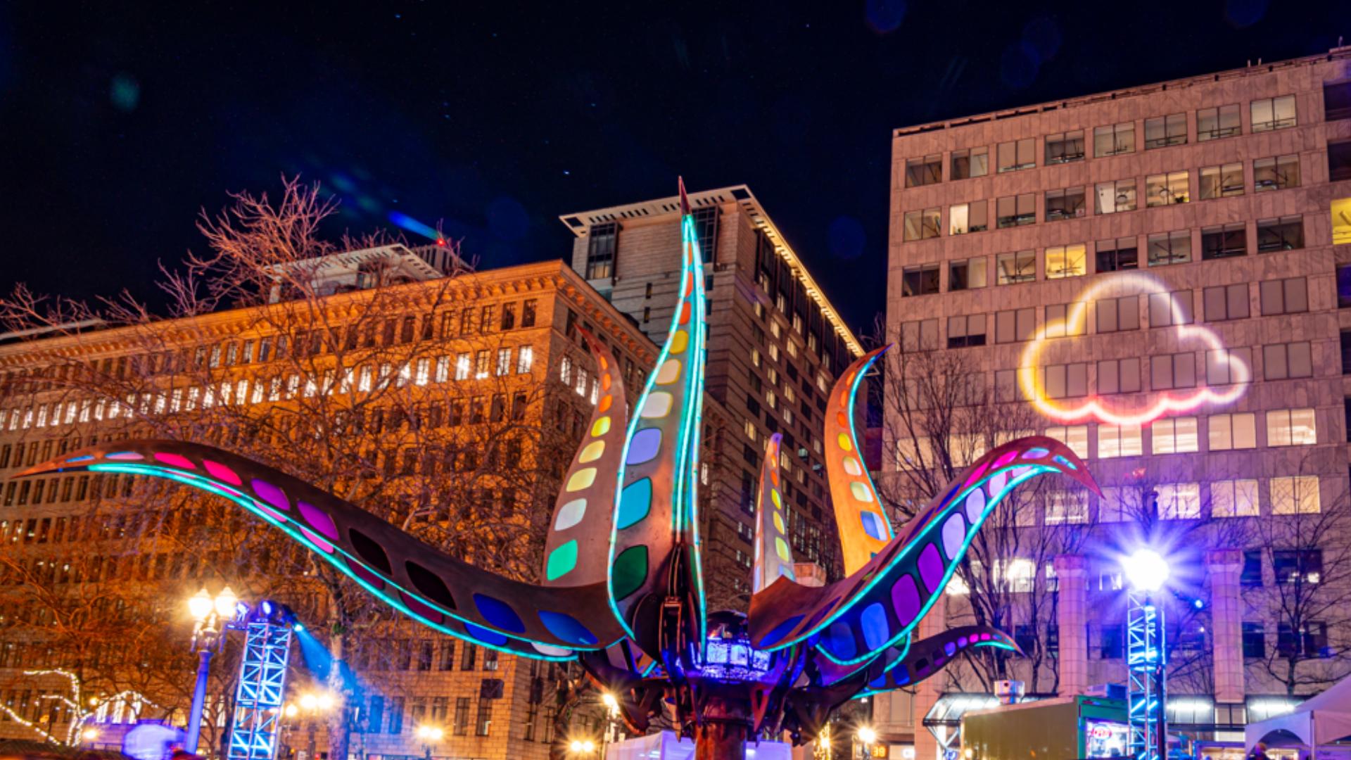 Portland Winter Light Festival kicks off Friday night | kgw.com