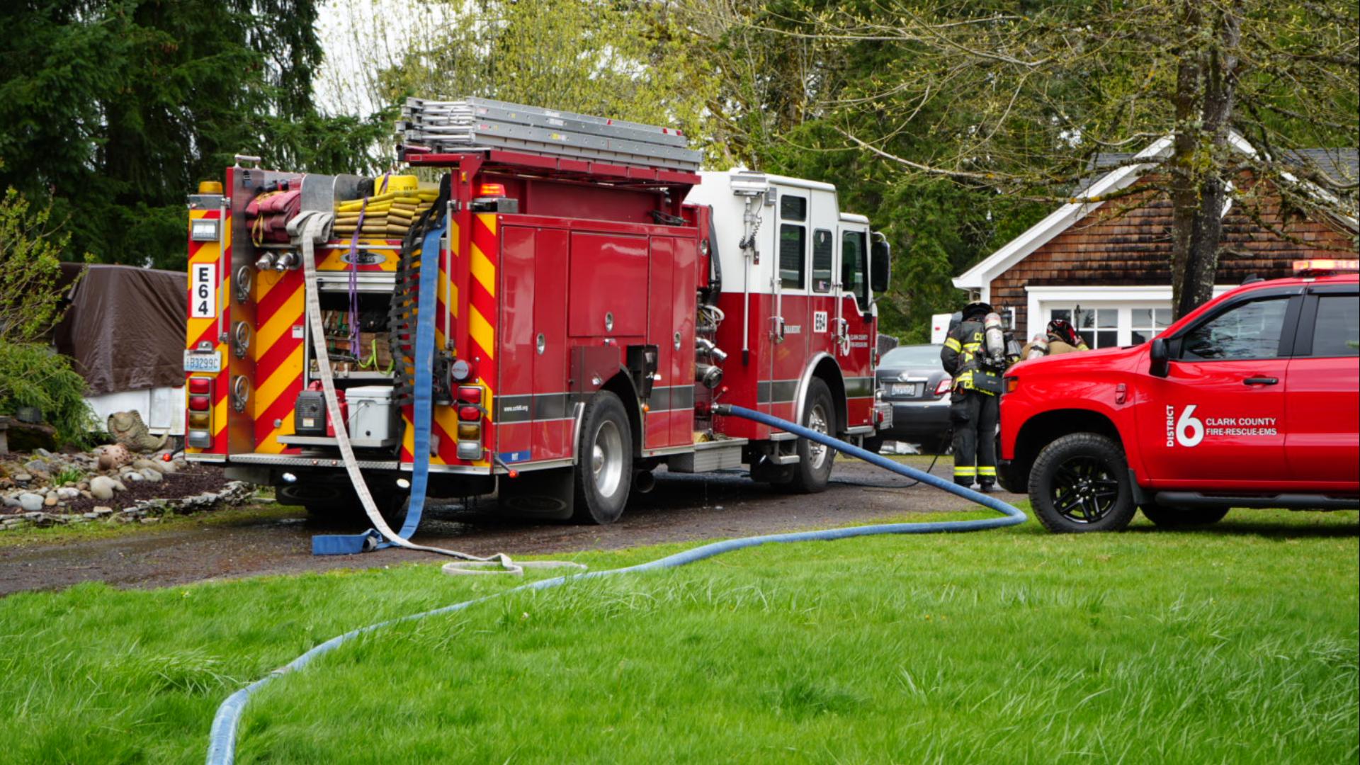 RV fire in Mt. Vista kills 1, destroys vehicle | kgw.com