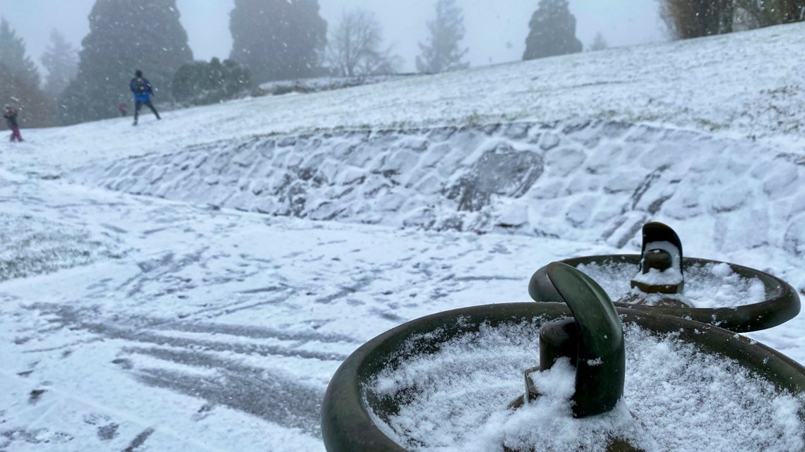 Photos: Snow in Portland | kgw.com