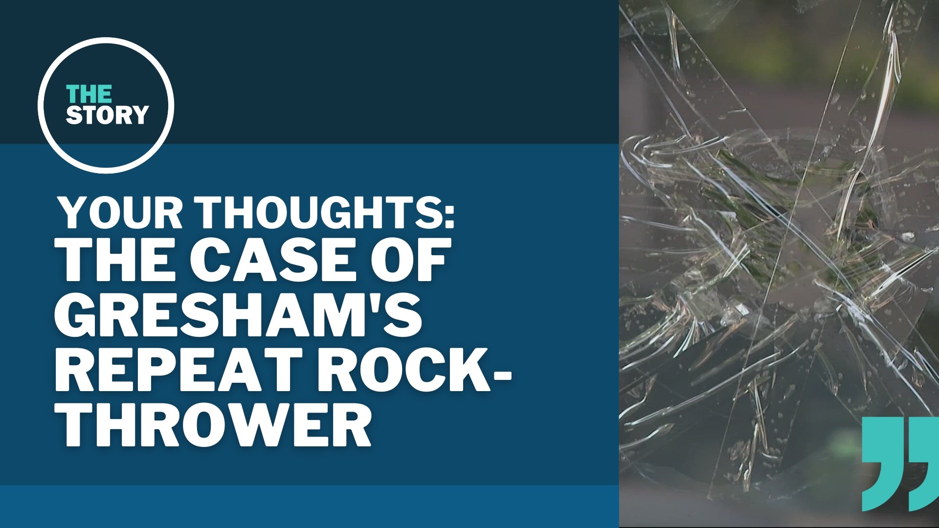 The Story viewers react to Gresham's repeat rock-thrower | kgw.com