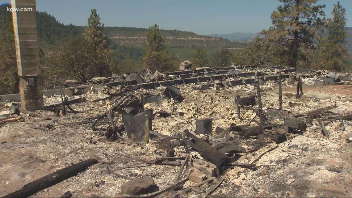 Mosier Creek Fire crews optimistic due to lowering wind speed | kgw.com