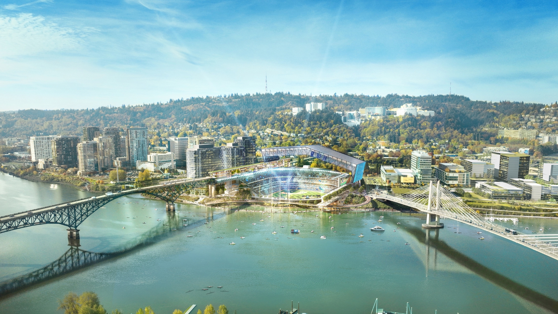 First look: Portland Diamond Project unveils MLB stadium vision | kgw.com
