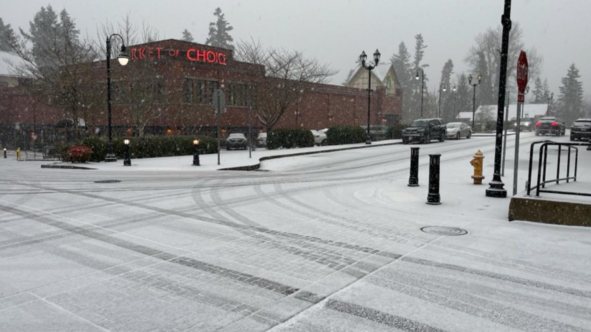 Snow storm wallops Portland region | kgw.com
