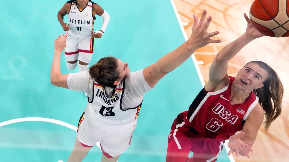 US women's basketball beats Germany in pool play | kgw.com