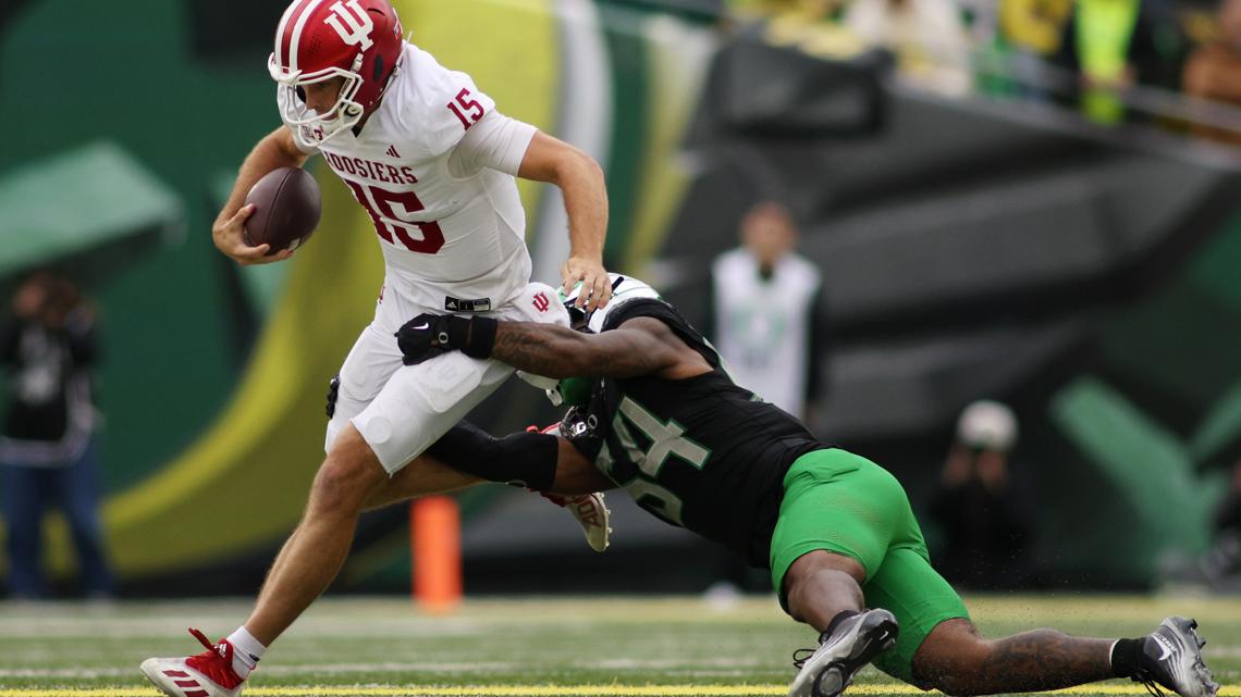 Oregon Ducks' home streak Ends with loss to Indiana | kgw.com