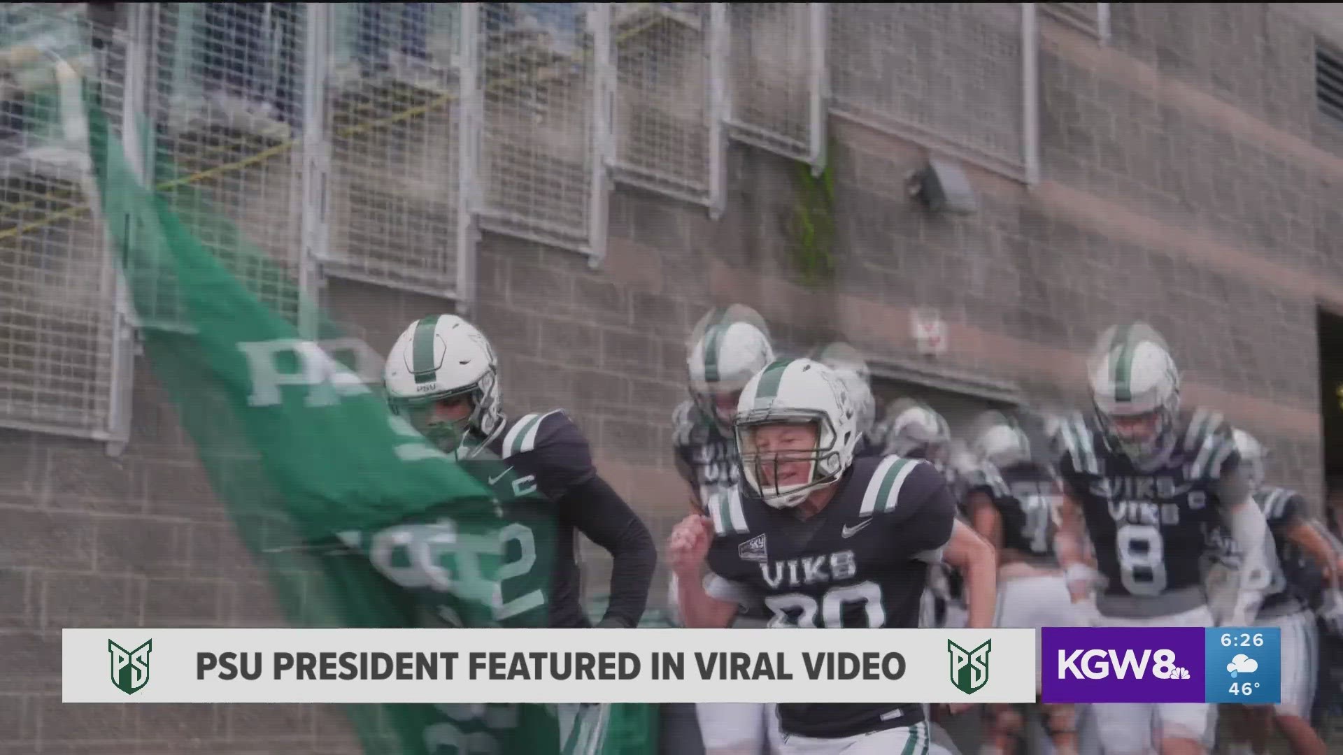 PSU's new president goes viral in video promo for Vikings athletics ...