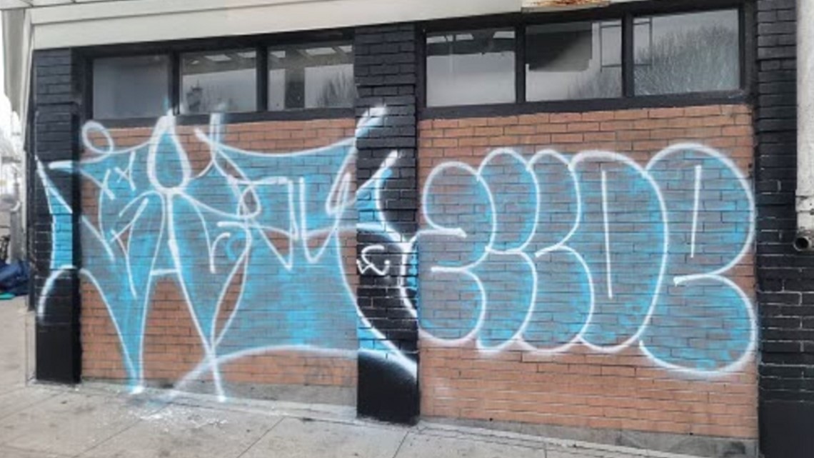 Salvation Army building hit with graffiti twice in one week | kgw.com