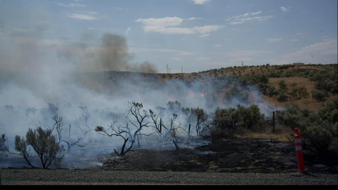 Fire in Umatilla County burns 16,816 acres, 100% contained | kgw.com