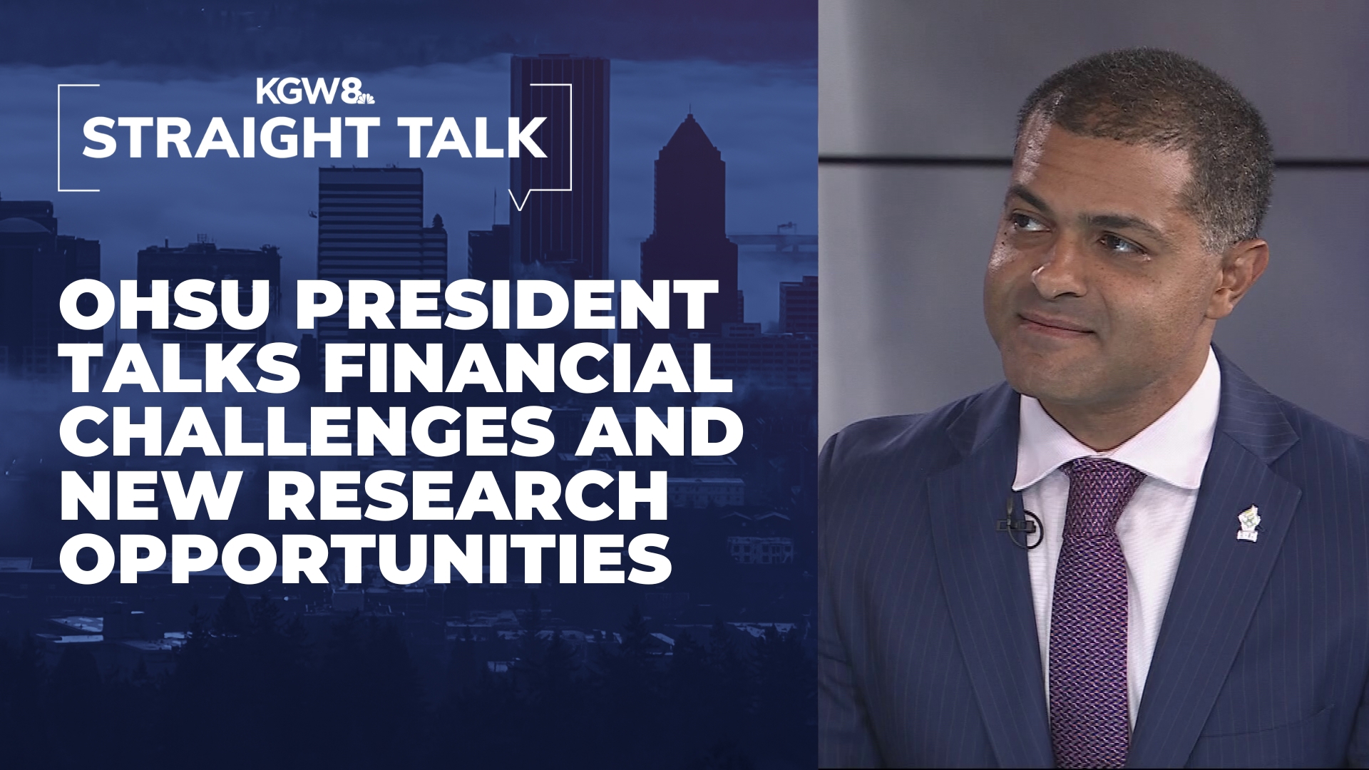 New president discusses OHSU's finances, federal funding and autism research | kgw.com