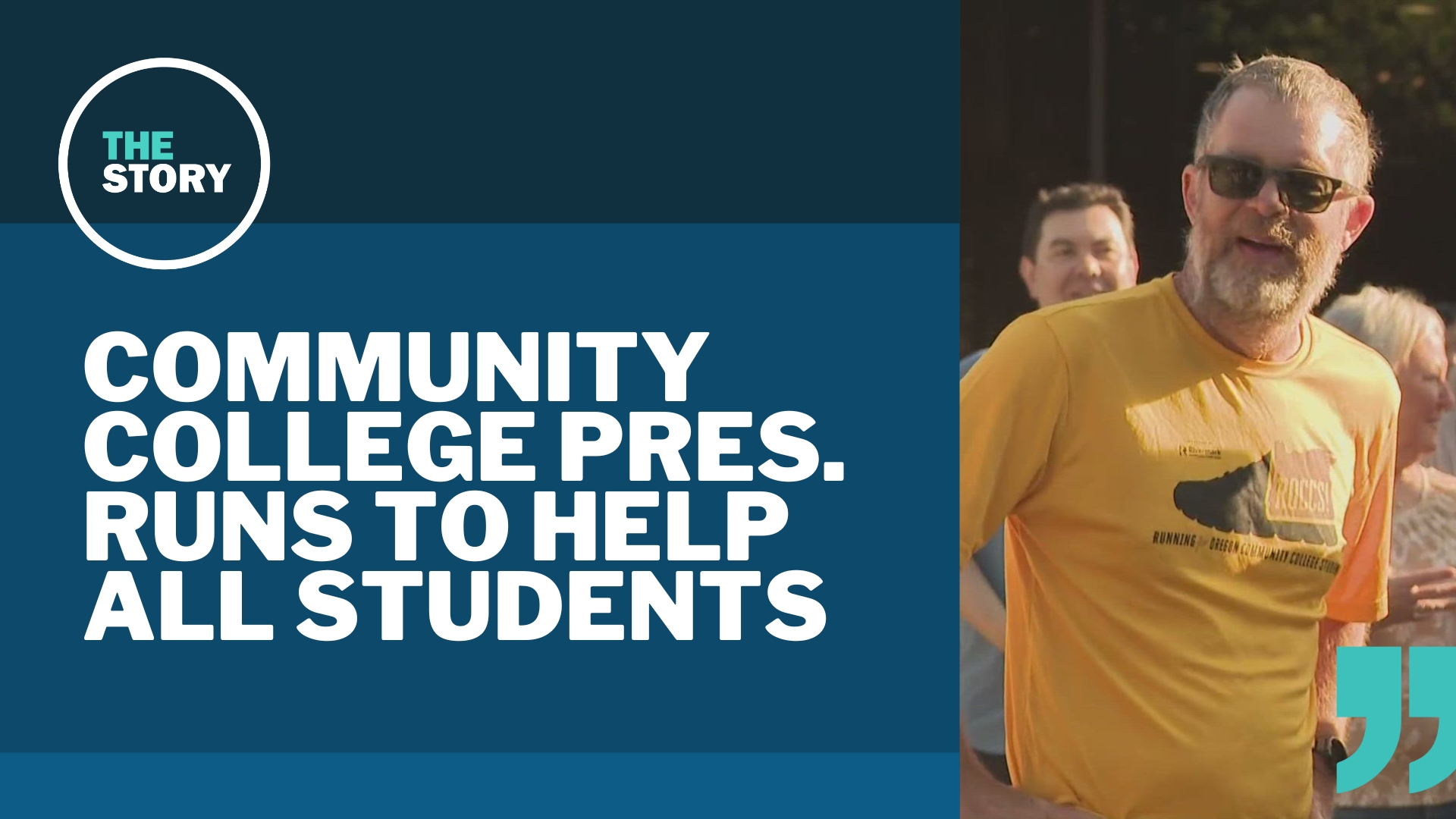 Community college president's marathon across Oregon spotlights student ...