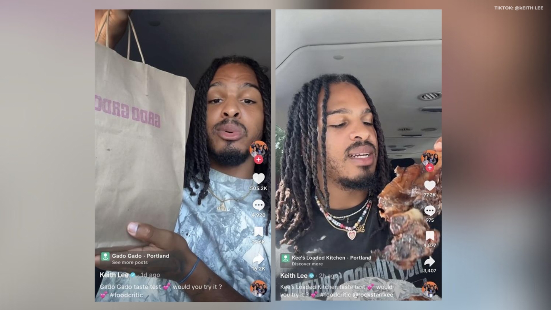TikTok food critic Keith Lee awards perfect 10 to Portland restaurant ...