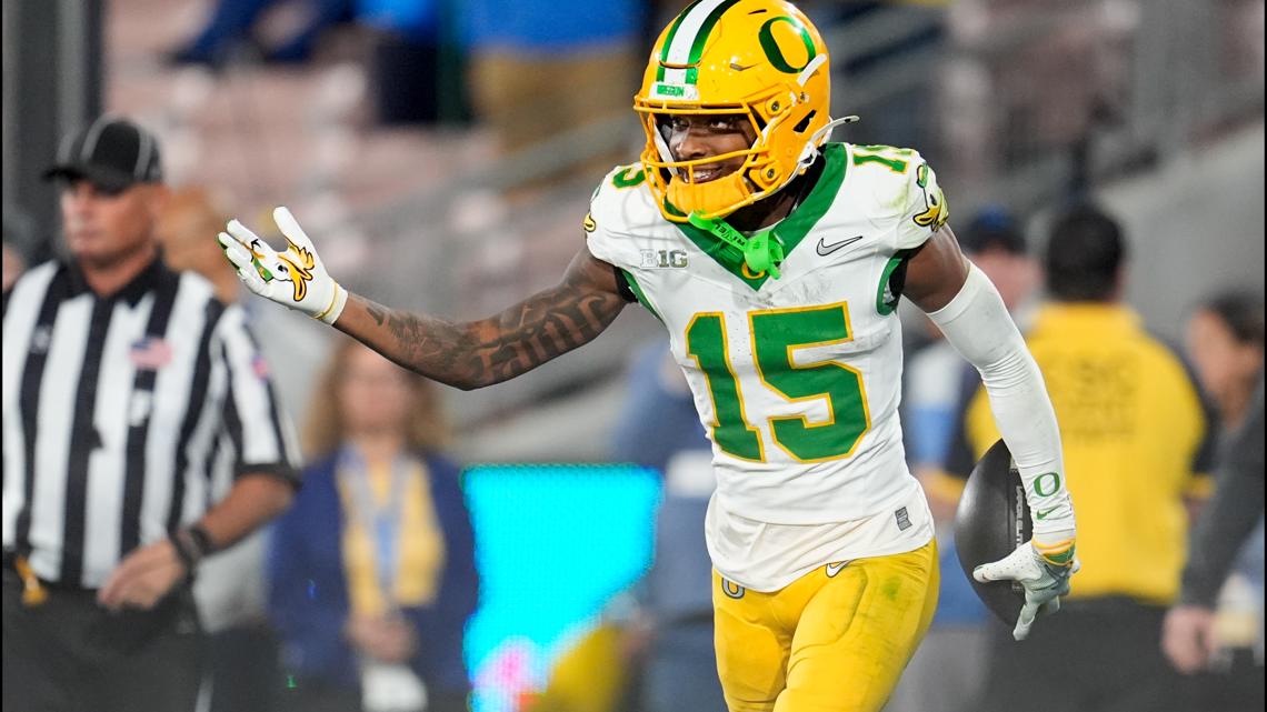 Oregon's Tez Johnson looks forward Ducks' duel with Ohio State | kgw.com