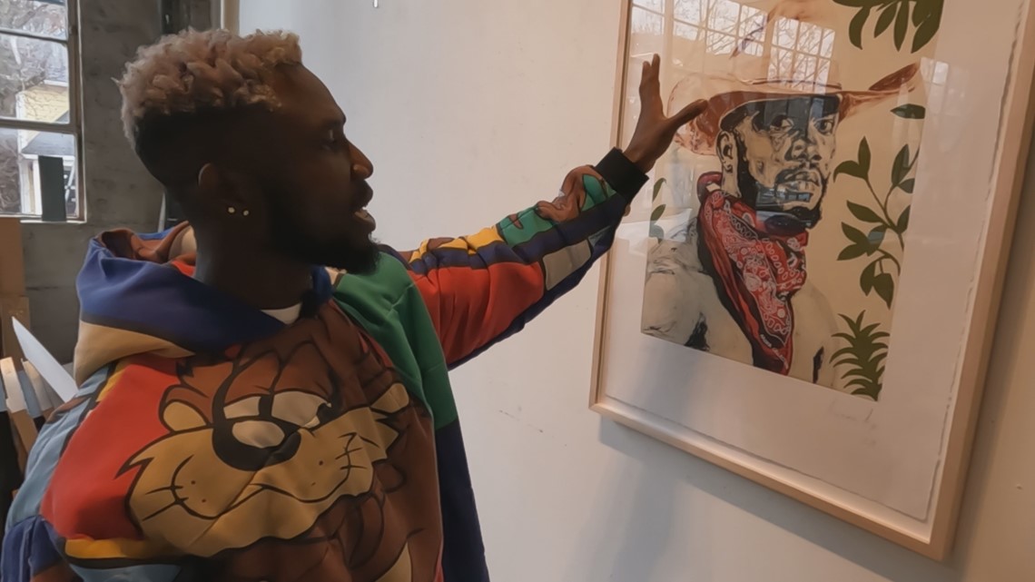 Portland artist donates proceeds from work to Portland Art Museum | kgw.com