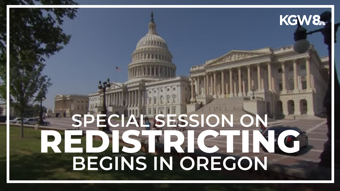 Oregon Legislature begins special session on redistricting | kgw.com