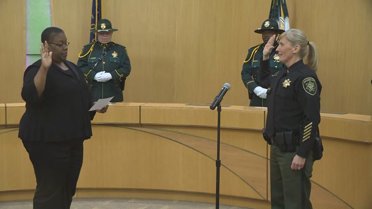 Nicole Morrissey O’Donnell sworn in as Multnomah County Sheriff | kgw.com
