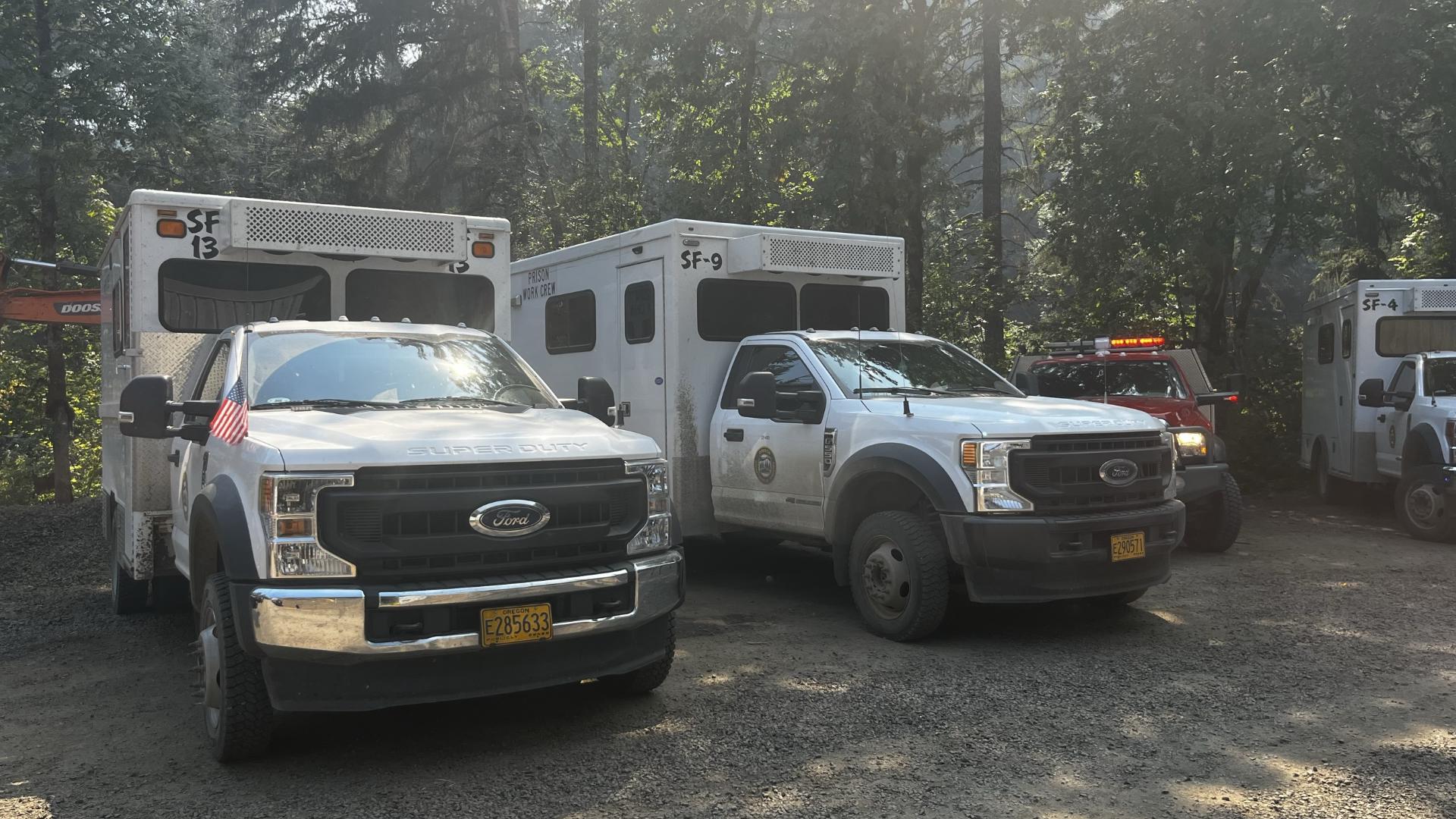 Lee Falls Fire near Hagg Lake forces Level 3 (Go Now) evacuations | kgw.com