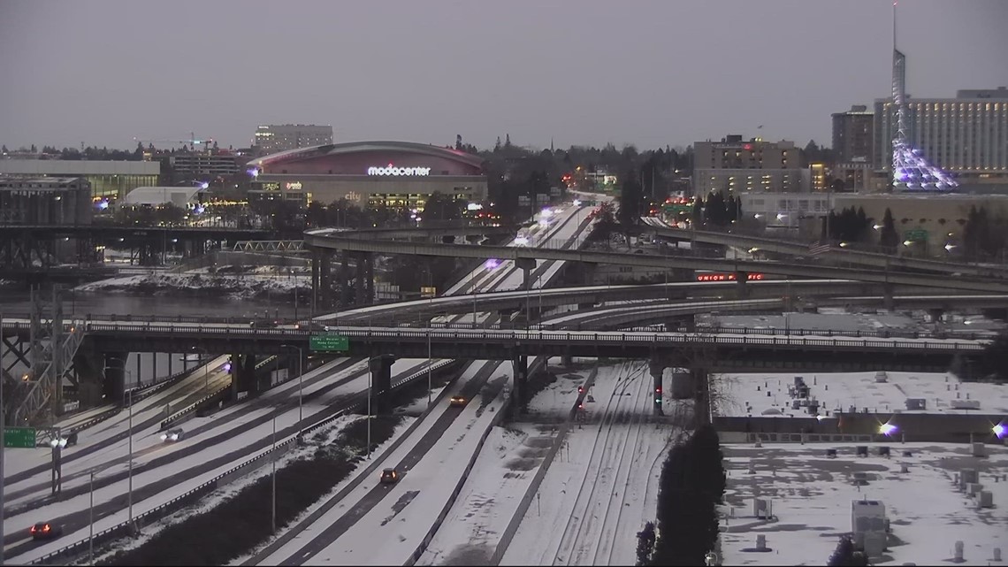 Portland area endures winter storm conditions. Here’s the latest ...
