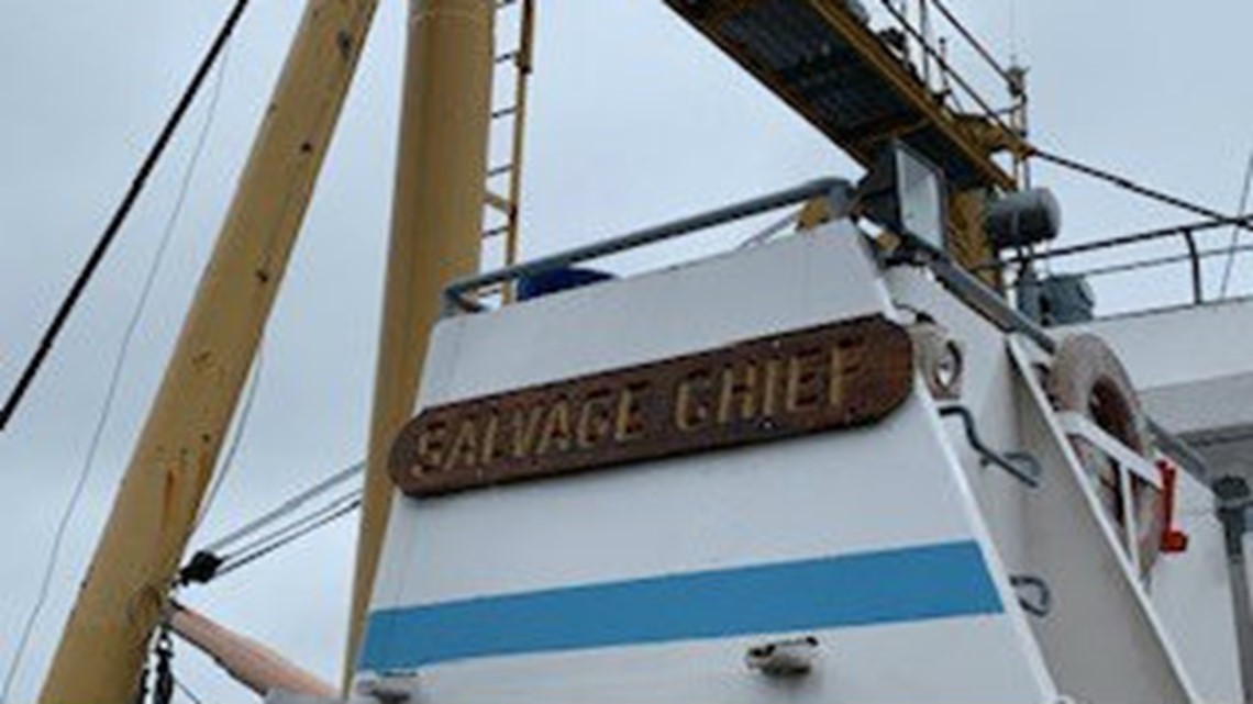 Photos: Inside the Salvage Chief | kgw.com