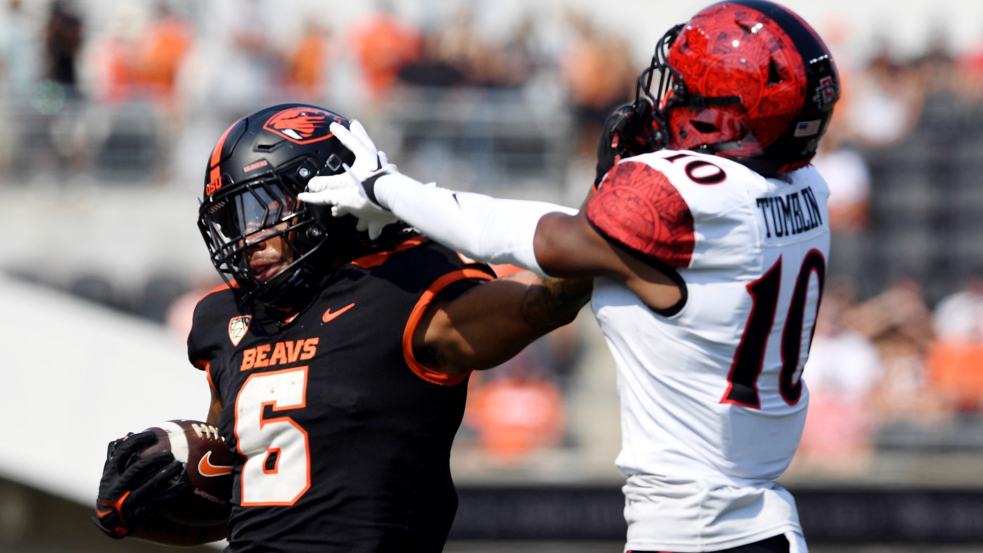 Uiagalelei, Oregon State defense lead way over San Diego State | kgw.com