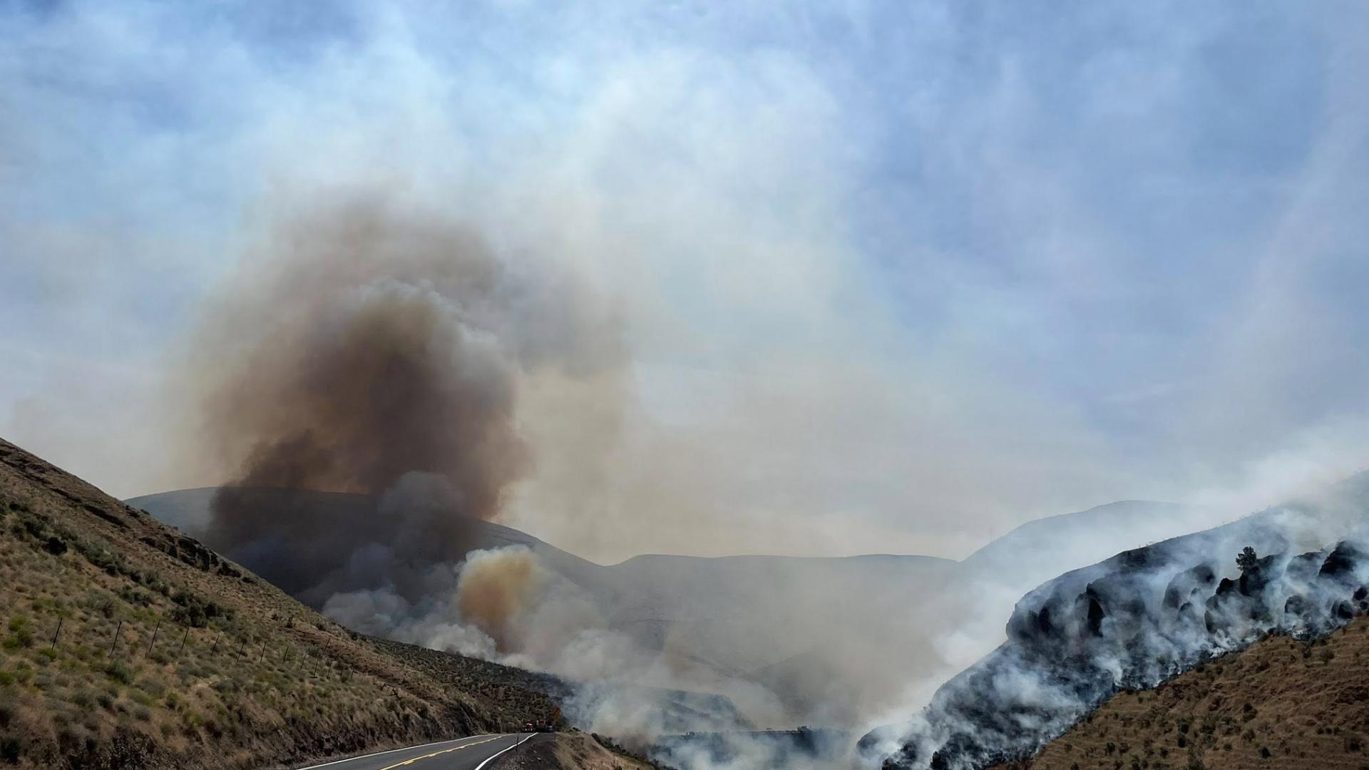 Ferry Fire in Central Oregon burns over 10,000 acres | kgw.com