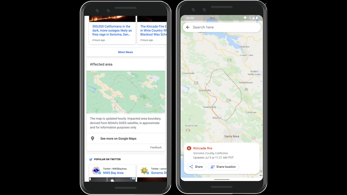 Google expands wildfire mapping project into Oregon to keep people ...