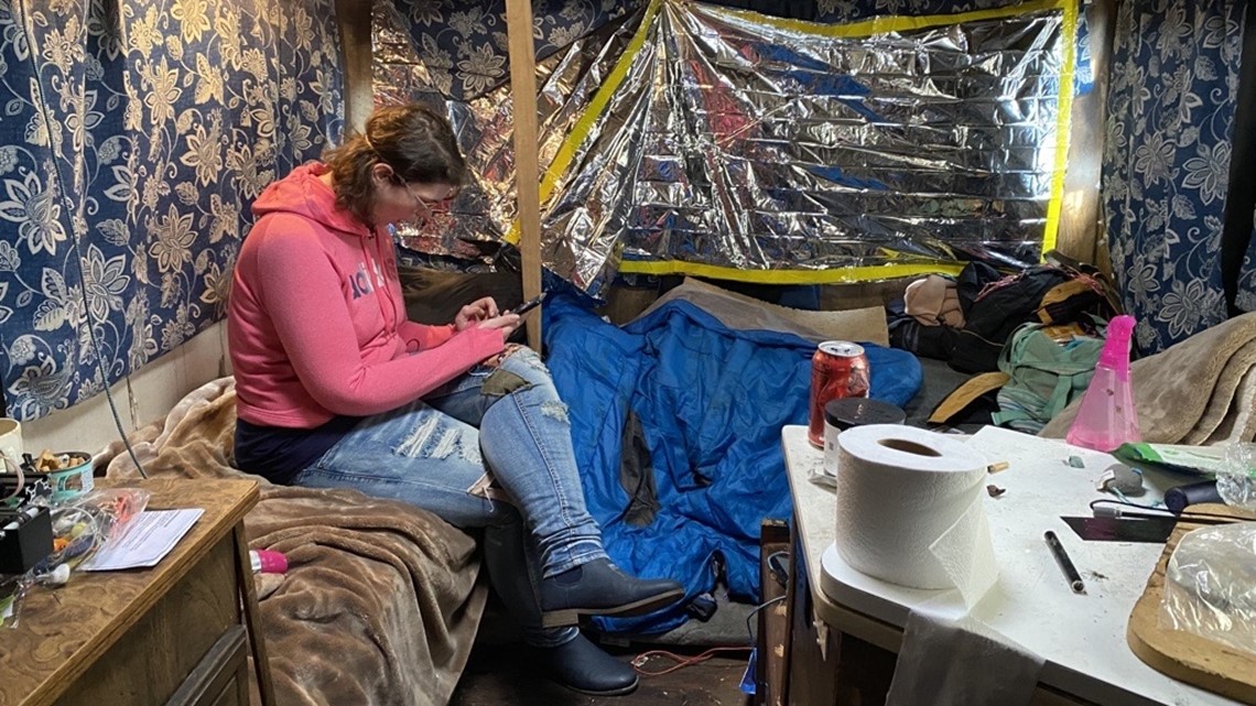 Homeless Portland woman struggles to find housing | kgw.com