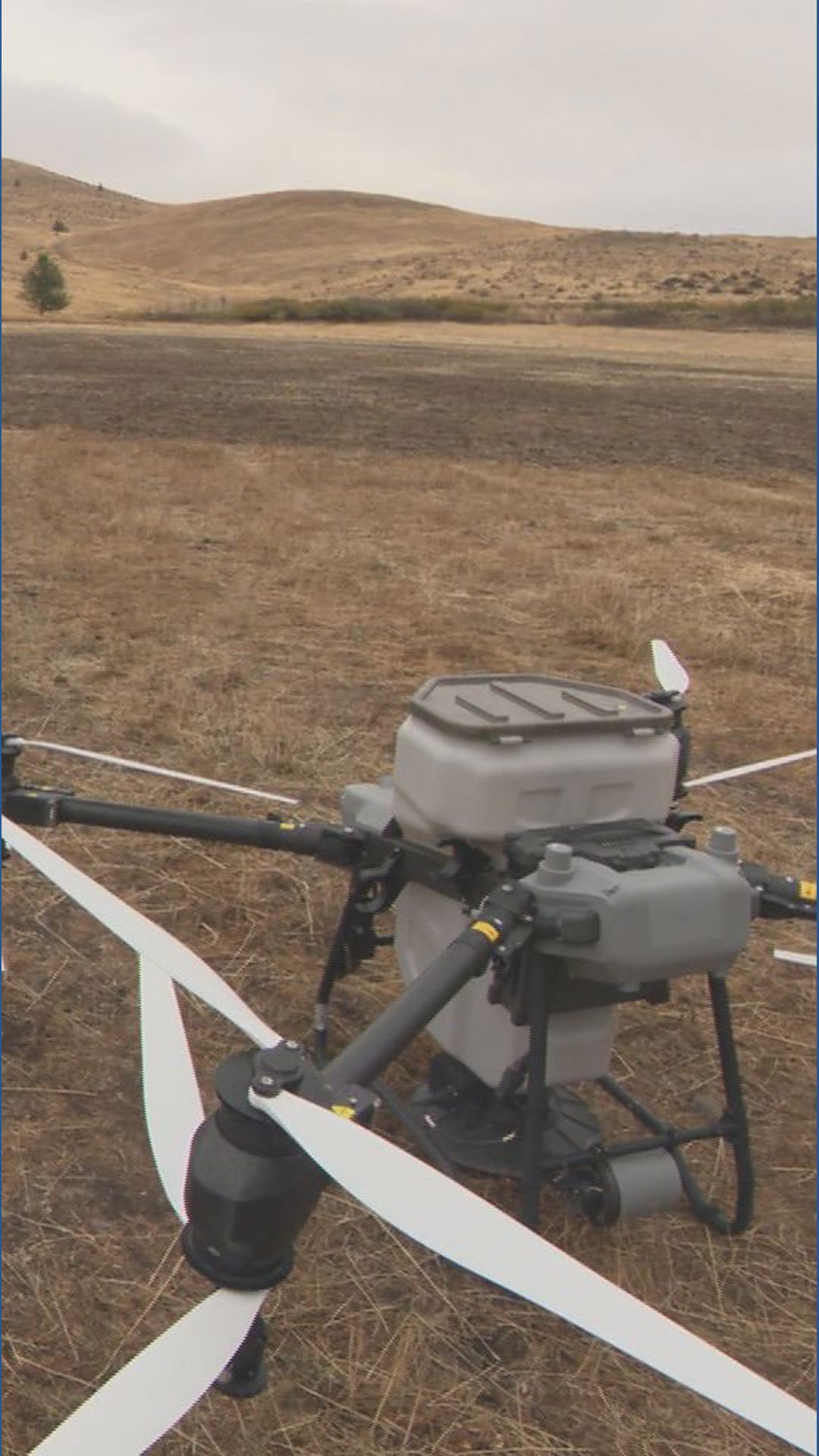 How drones are helping restore Oregon's wildfire-damaged ranchlands ...