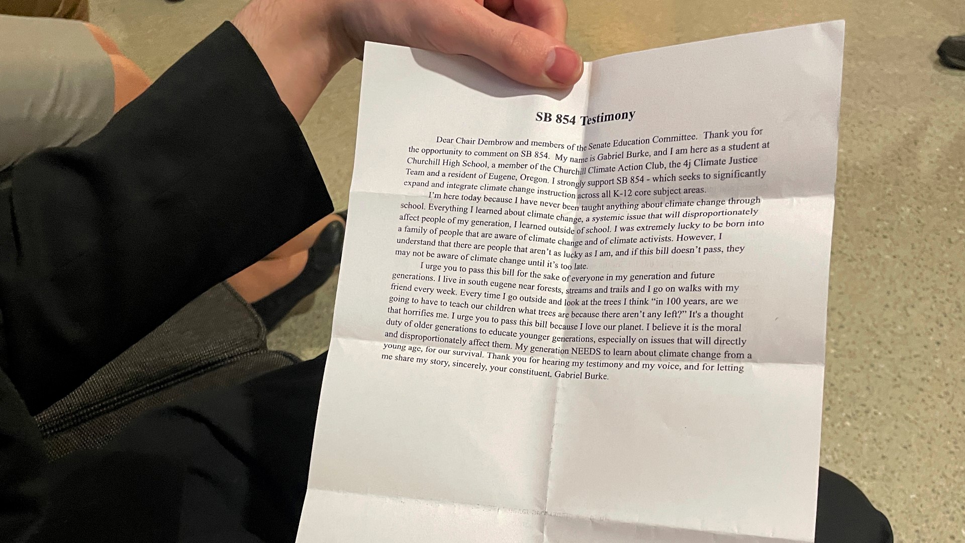 Climate change lessons in Oregon schools | kgw.com