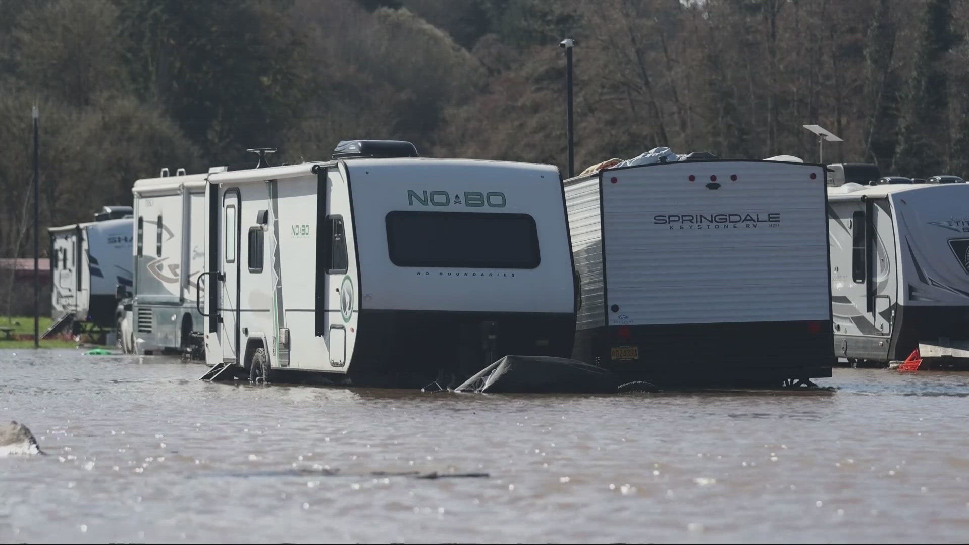 Clatskanie RV campground rapidly recovers after weekend flooding | kgw.com