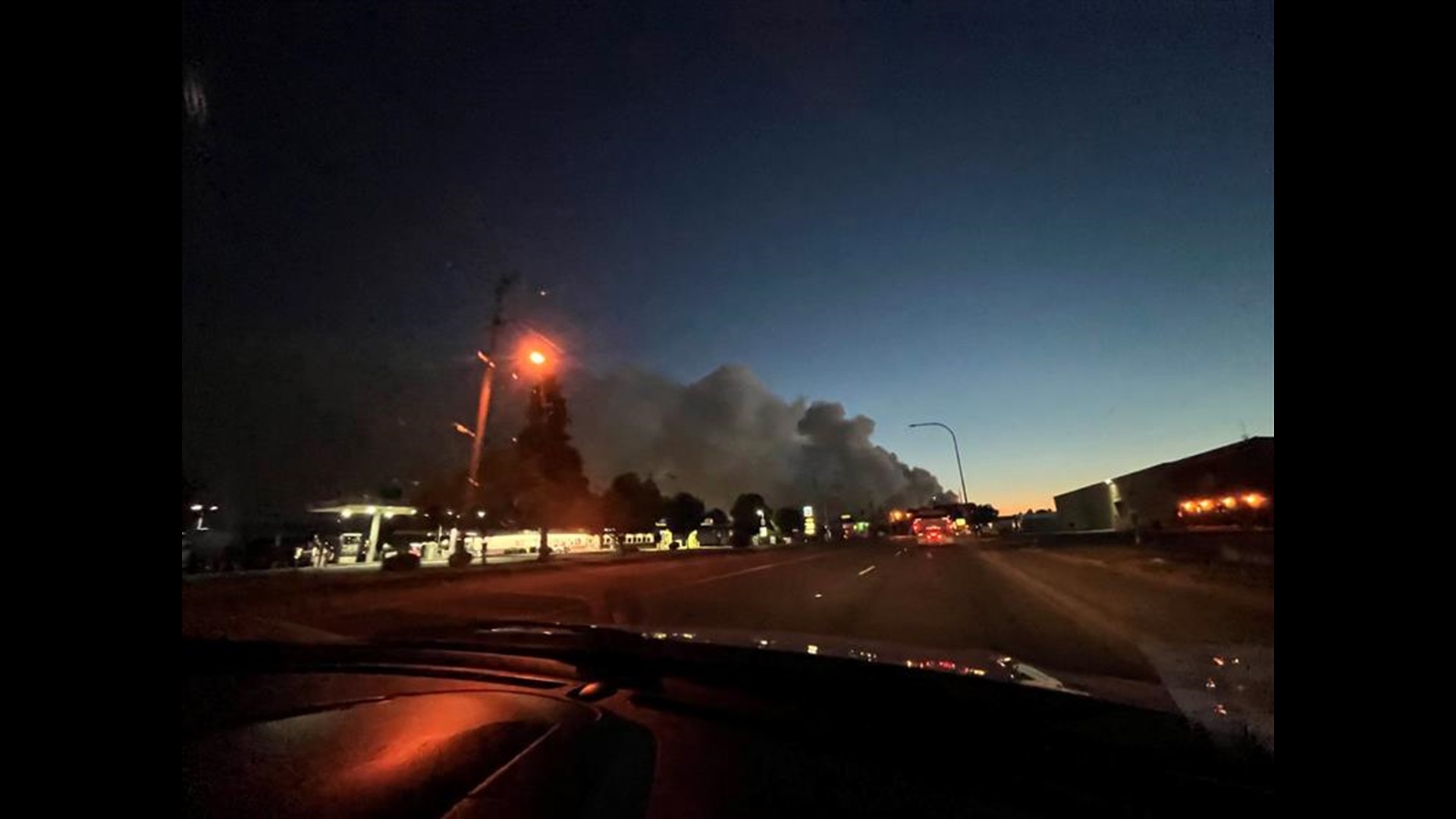 Firefighters report progress at Longview wood chip plant fire | kgw.com