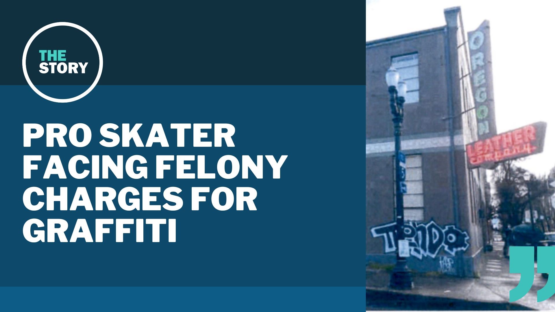 Portland pro skateboarder facing felony charges for graffiti | kgw.com