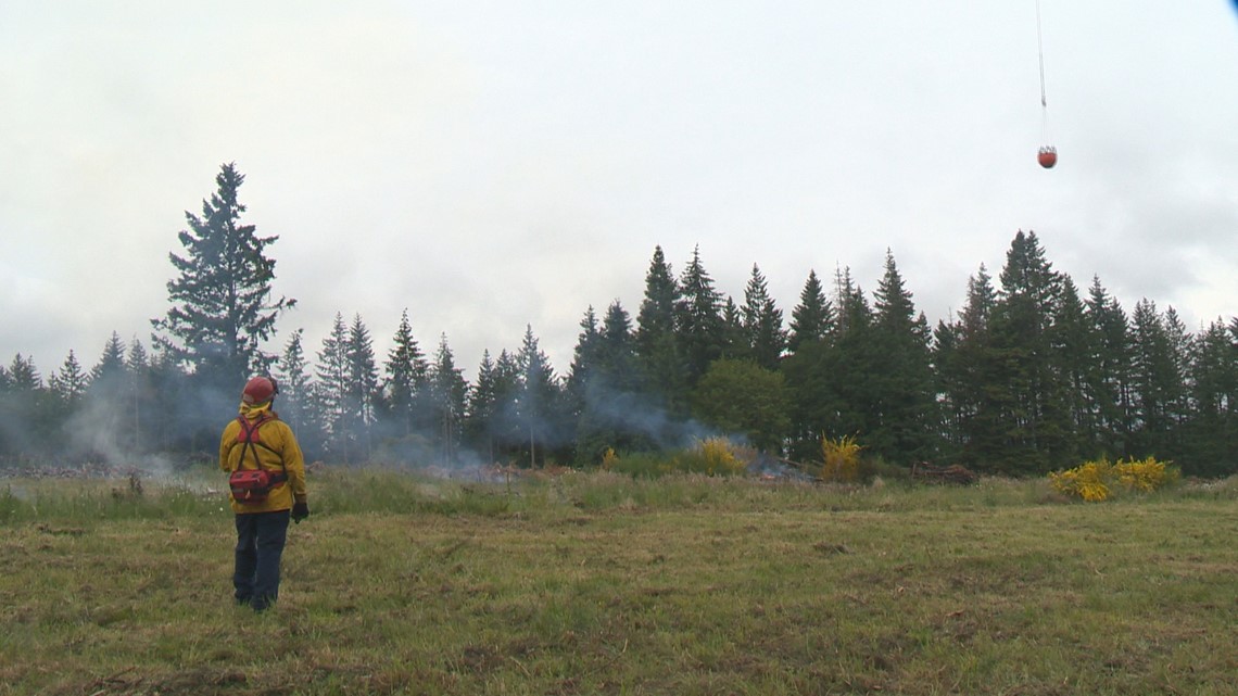 Oregon firefighters conduct wildland firefighting training | kgw.com