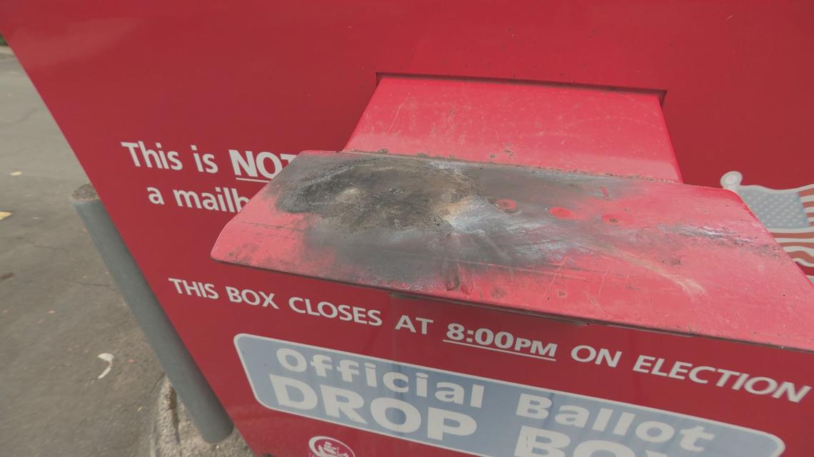 Police: Suspicious device damages ballot drop box in Vancouver | kgw.com
